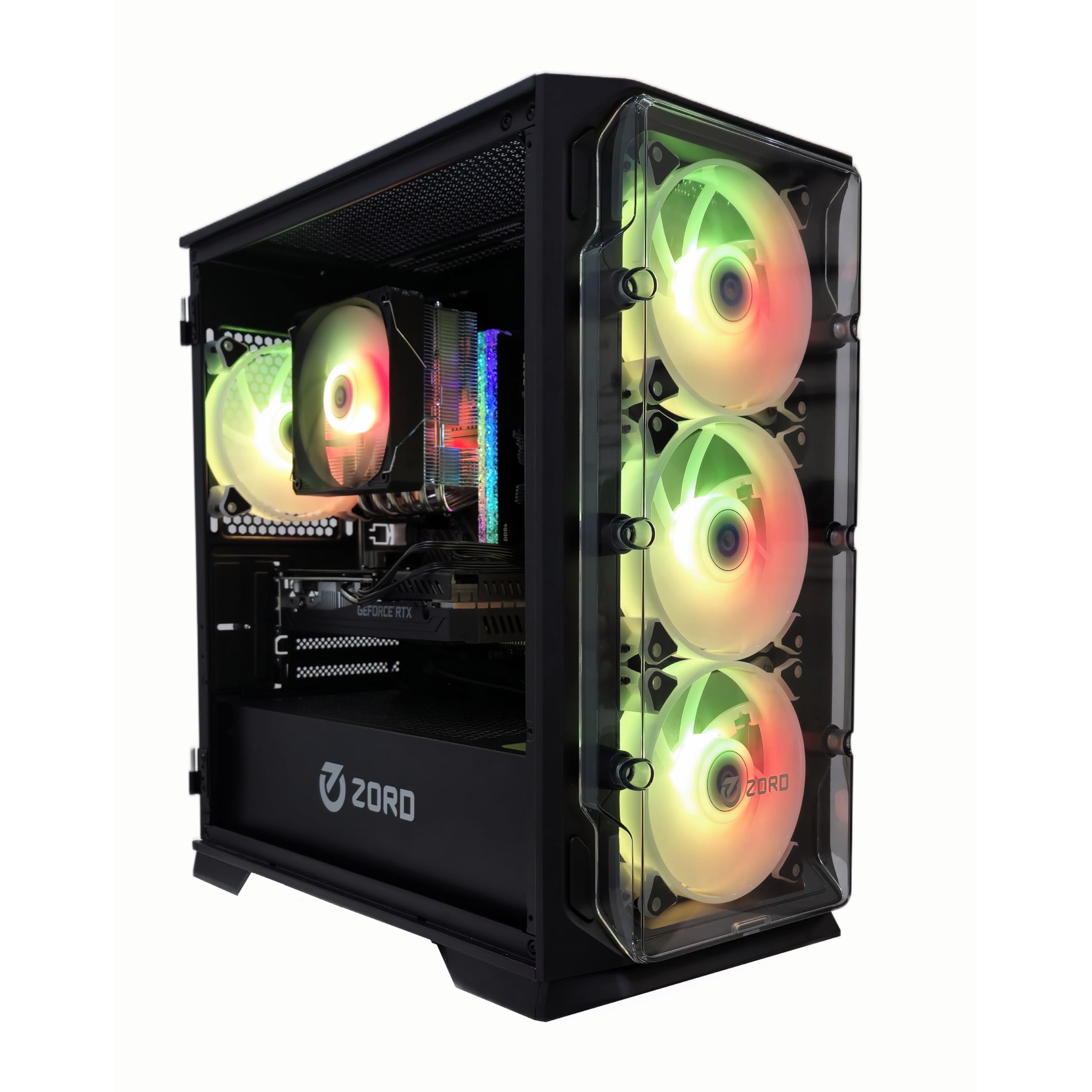 Zord Blaze Gaming Desktop Computer V2 12th Gen i5 12400F Processor And ...