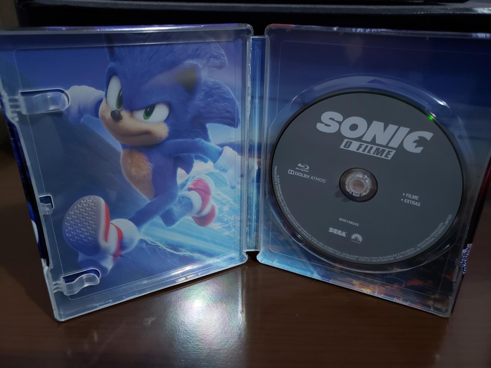 Sonic O Filme (Bd Steelbook) : Jim Carrey, James Marsden, Tika Sumpter ...