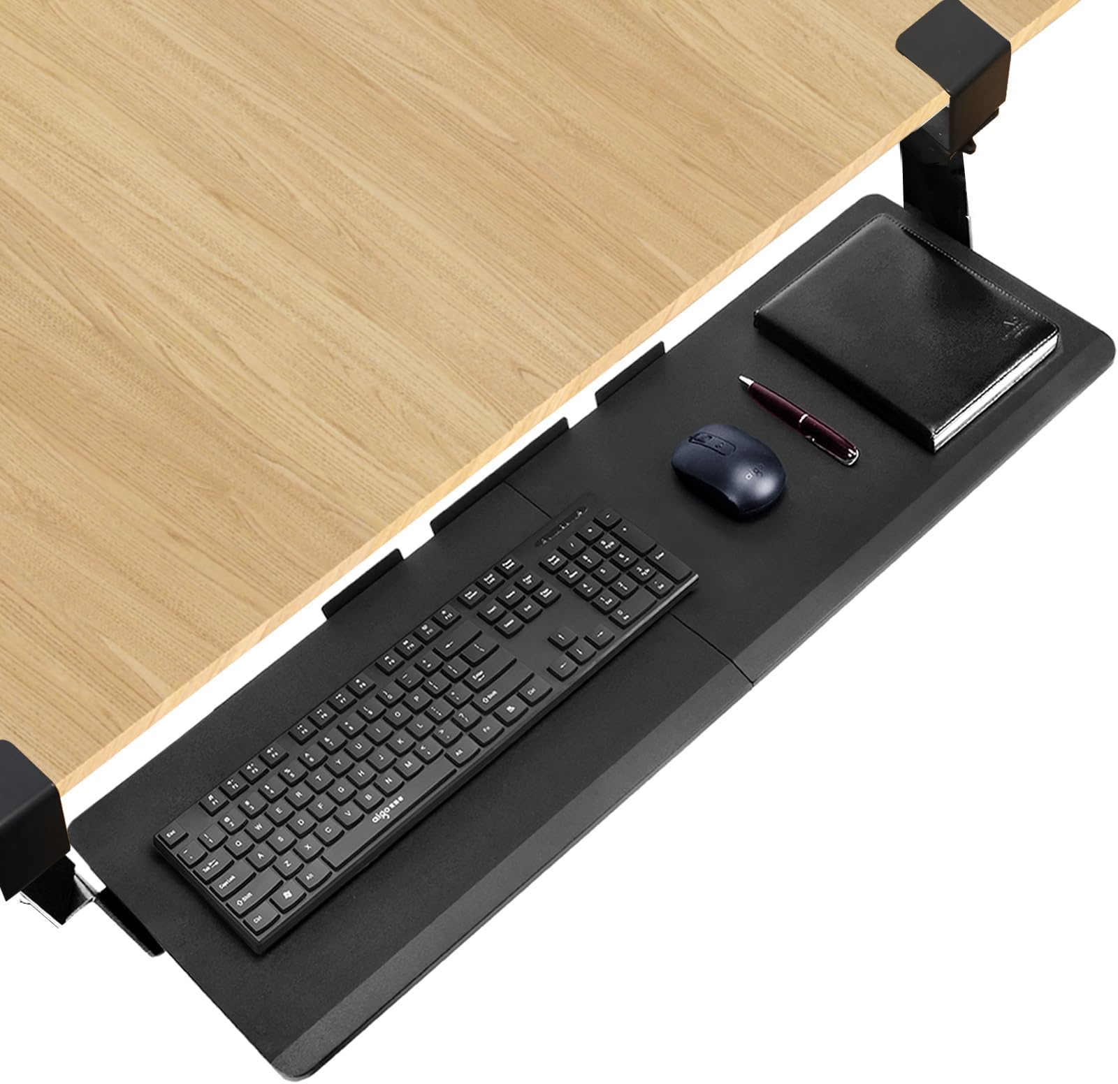 Amazon.com : Kanrichu 33'' Extra Large Keyboard Tray (40.5'' Including ...