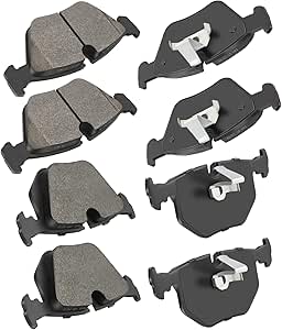 Amazon.com: cciyu Front Rear Ceramic Brake Pads Kits 8pcs fit For BMW 330Ci, 330i, 330xi, M3, X3 ...