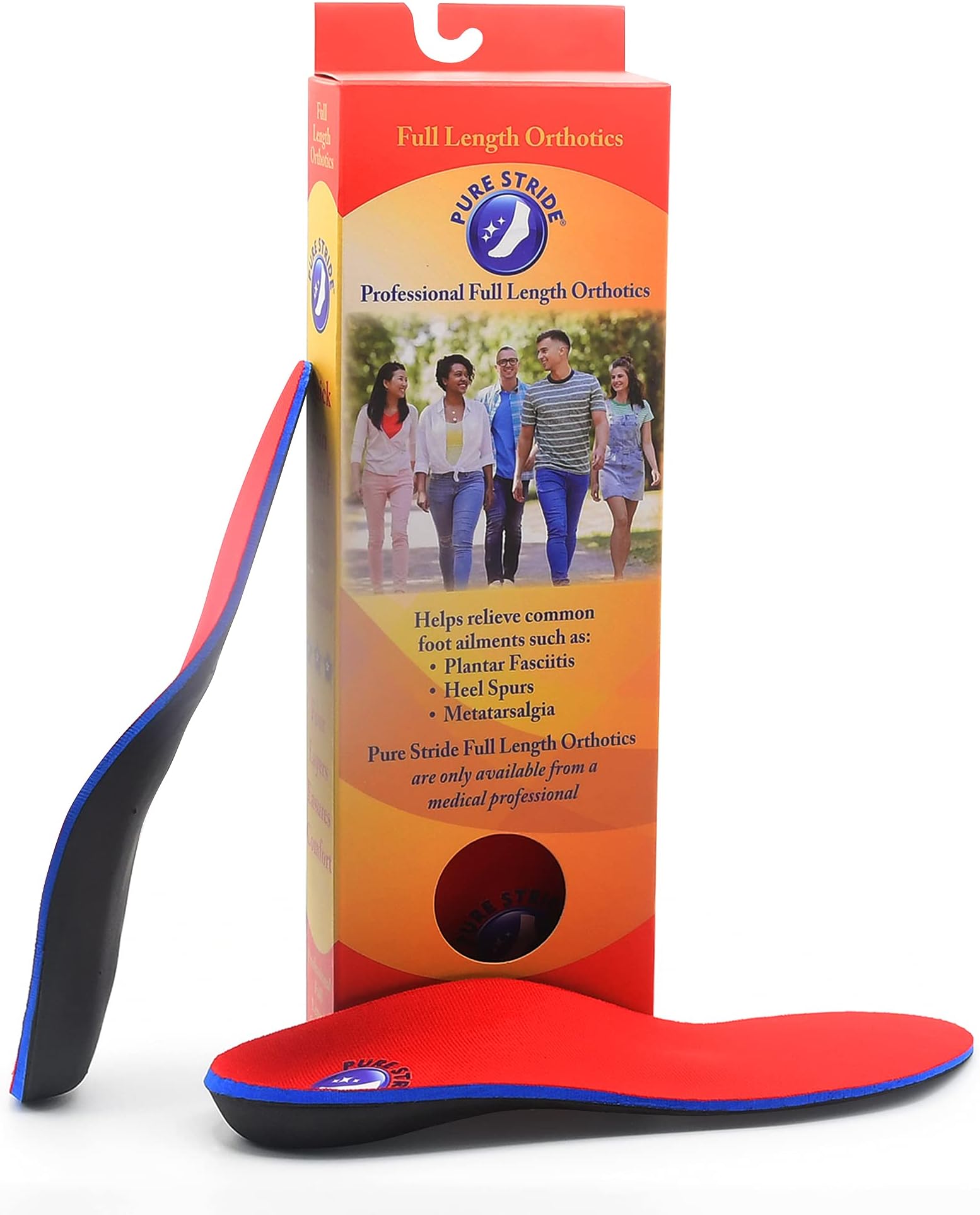 Amazon.com: Pure Stride Professional Full Length Orthotics - Shoe ...