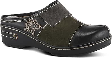 Amazon.com | Spring Step L'Artiste Women's Woodside Leather Open Back ...