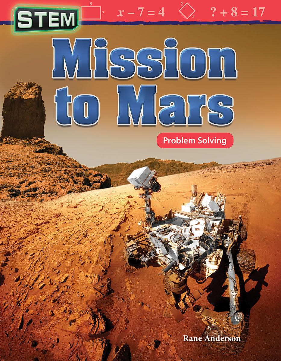 Mission to Mars: STEM book w/ math problems for 3rd grade readers ...