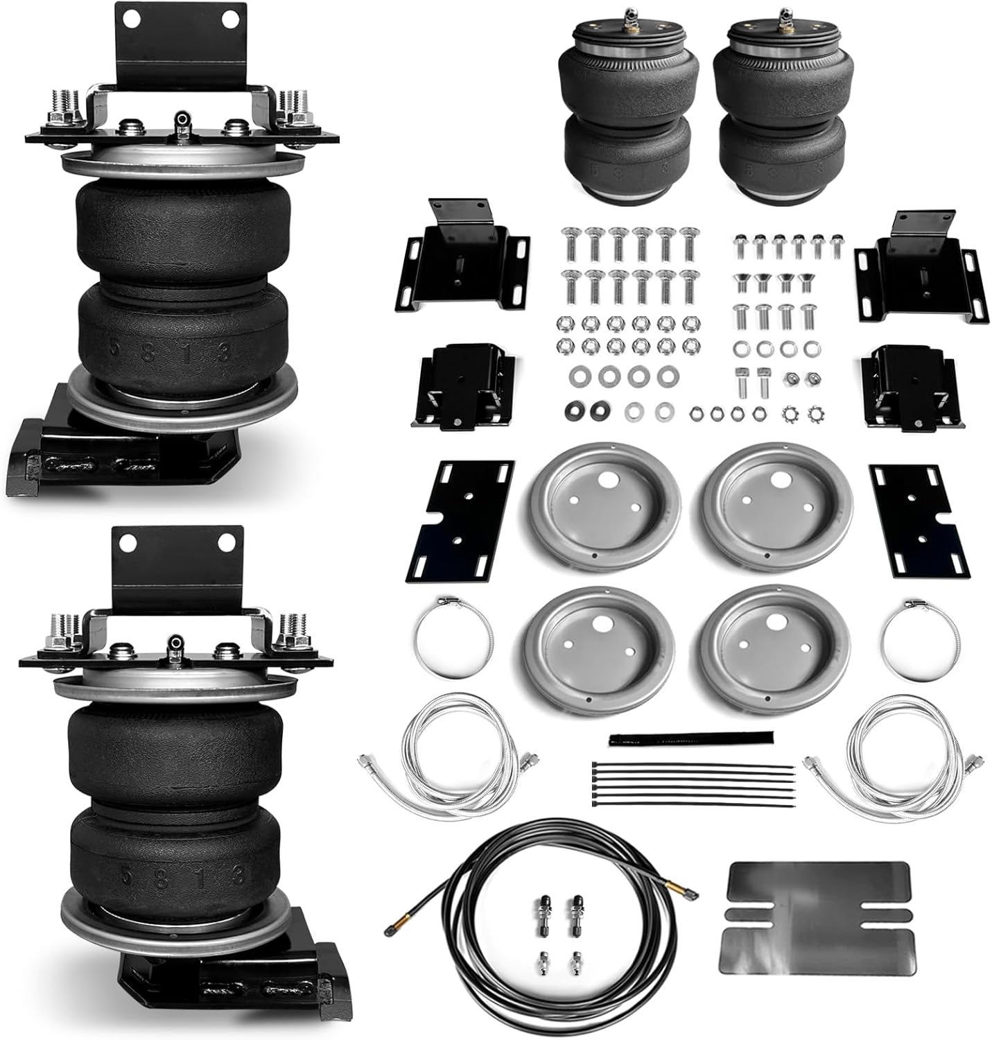 Amazon.com: KEIYSHOLCK Rear Air Spring Suspension Kits Compatible with ...