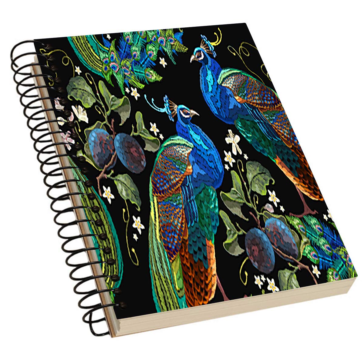 Ananya Spiral Bound Notebook, Plain Notebook, Size : A5 | Floral ...