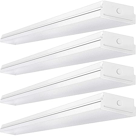 AntLux 4FT LED Wraparound Light 40W LED Garage Shop Lights, 40W 4400LM ...