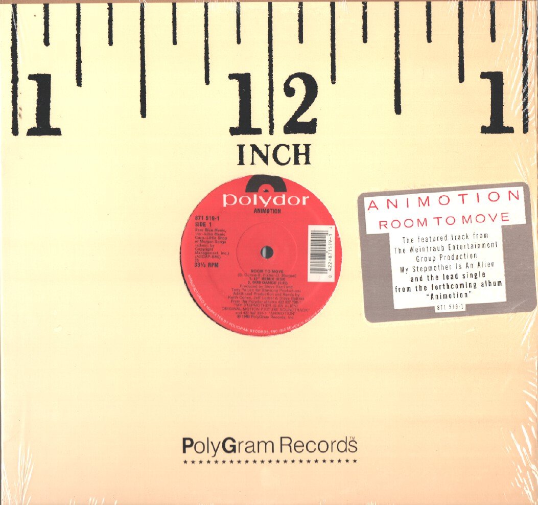 Amazon.com: Animotion: Room To Move 12" NM USA Polydor 871 519-1: CDs ...