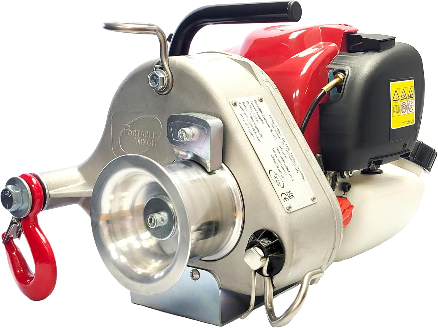 Amazon.com: Portable Winch PCW3000-A Gas-Powered Capstan Winch with ...