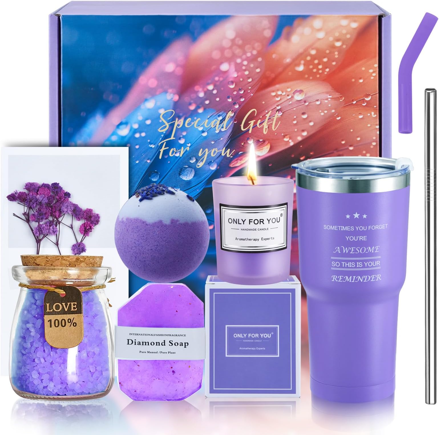 Amazon.com: JUPOZOP Gifts for Women,Birthday Gifts for Women self Care ...