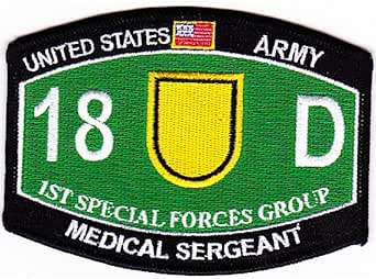 Amazon.com: 1st Special Forces Group 18D Military Occupational ...