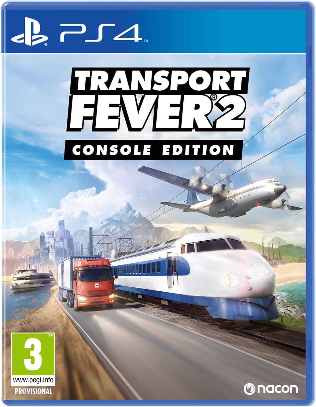 Transport Fever 2 (PS4) : Amazon.co.uk: PC & Video Games