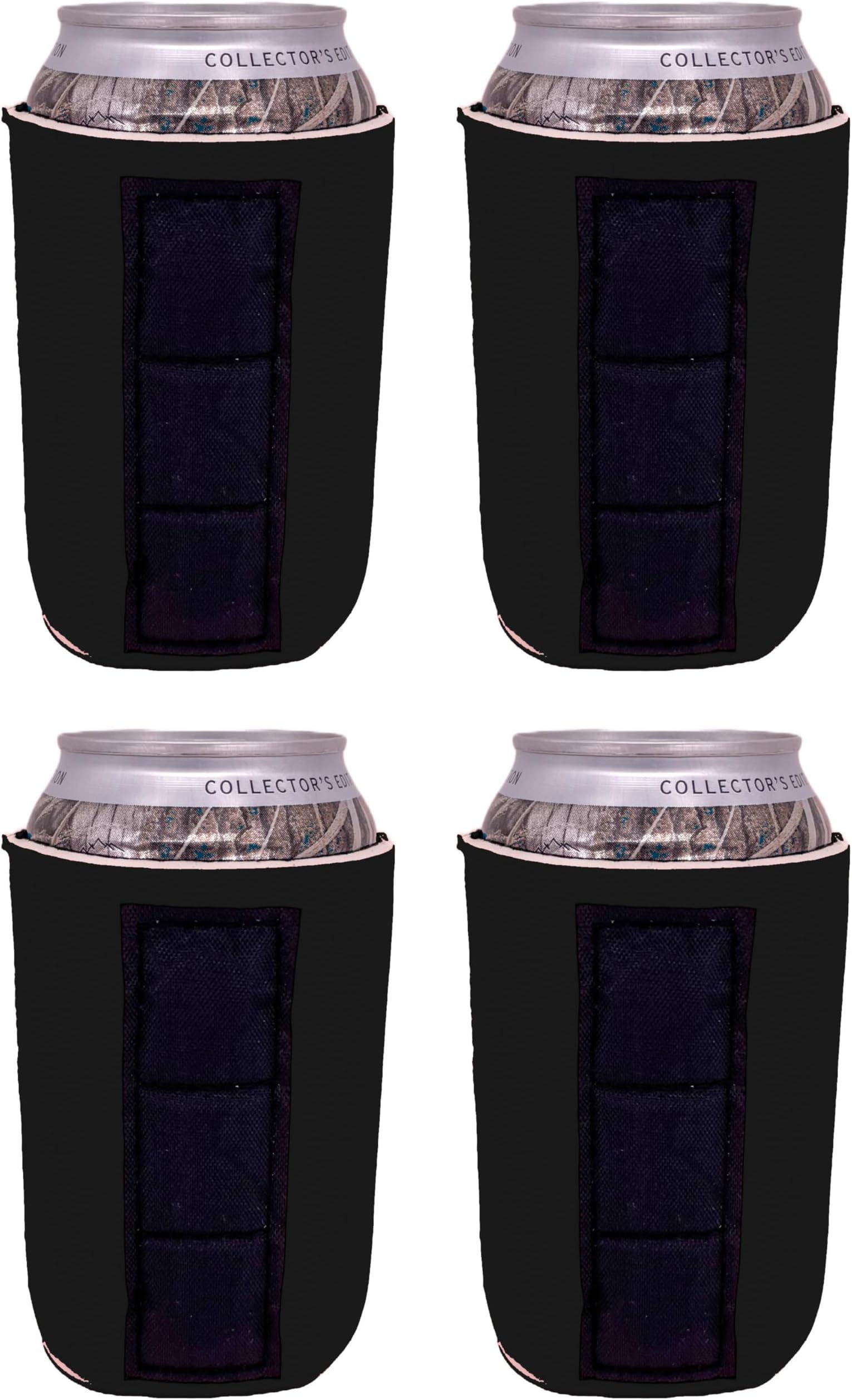 Amazon.com: Blank Magnetic Can Coolie (10 Pack, Black): Home & Kitchen