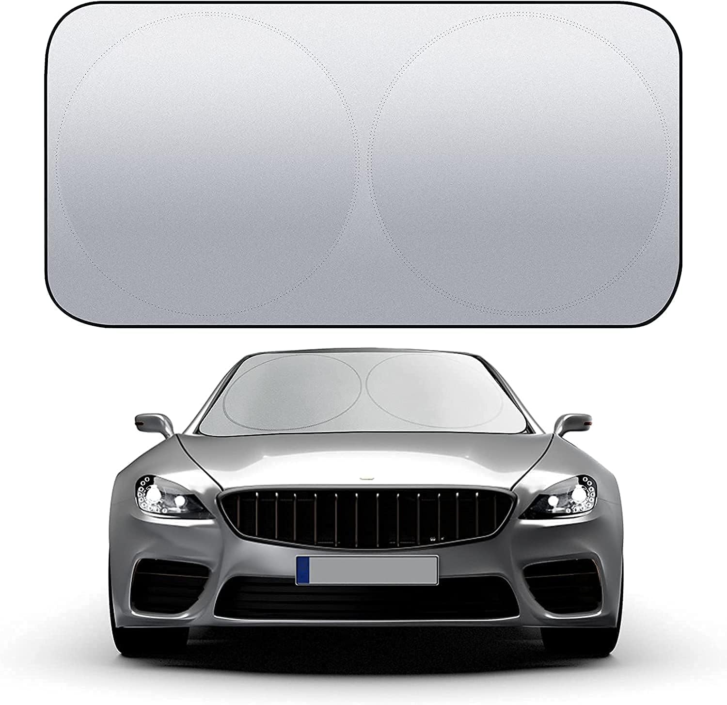 Amazon.com: Windshield-Sun-Shade-Front-Window, 240T Car Sun Shade for ...