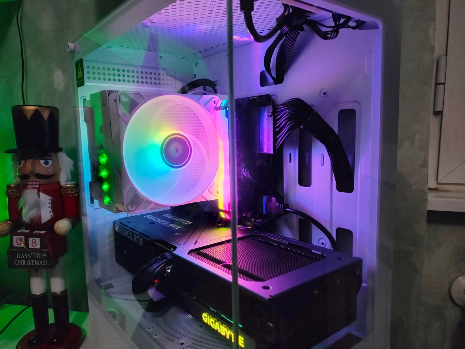 Mars Gaming MC-LCD, Case PC Compatto Micro-ATX, Display LCD IPS 8 ...