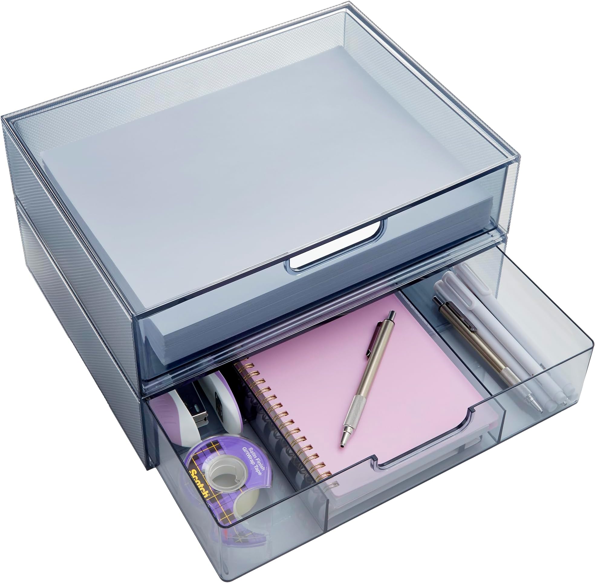 Amazon.com : Pendaflex Stackable Drawer, Durable Plastic, Silicon ...