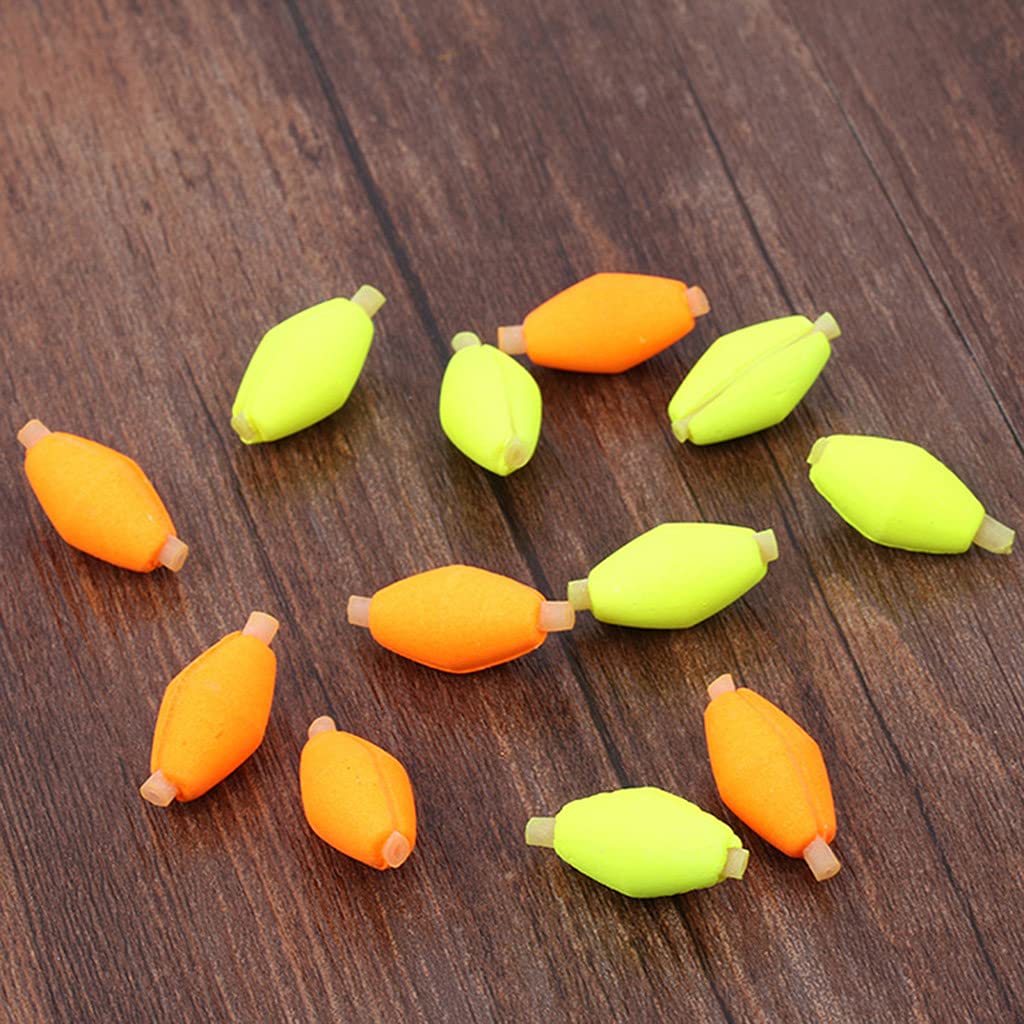 6pcs Fly Fishing Float Strike Indicators Foam Yellow Velvet Zaoz Pack ...