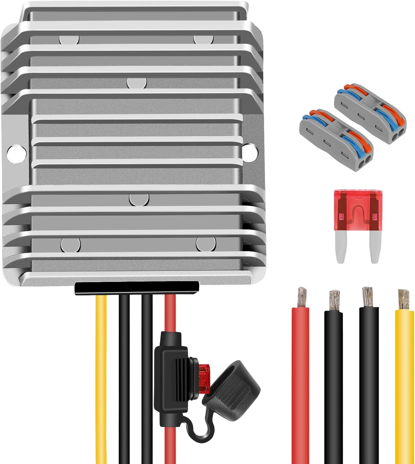 Amazon.com: DC-DC18V 24V 36V 48V to 12V 20A 240W Golf cart, Buck ...
