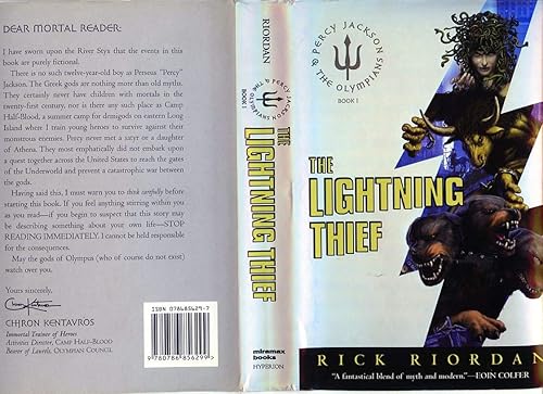 The Lightning Thief (Percy Jackson and the Olympians, Book 1): Riordan ...