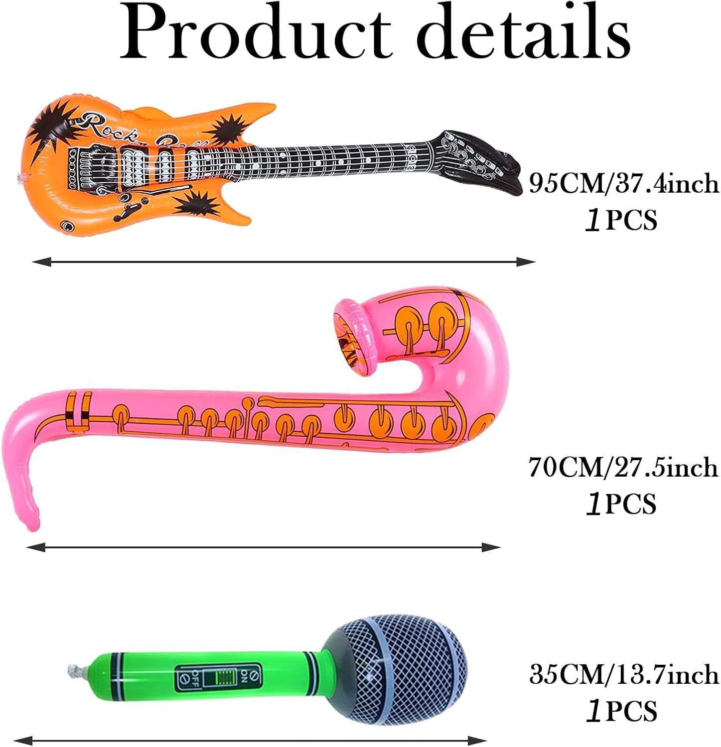 Kids Inflatable Props Inflatable Musical Instruments Party Supplies ...