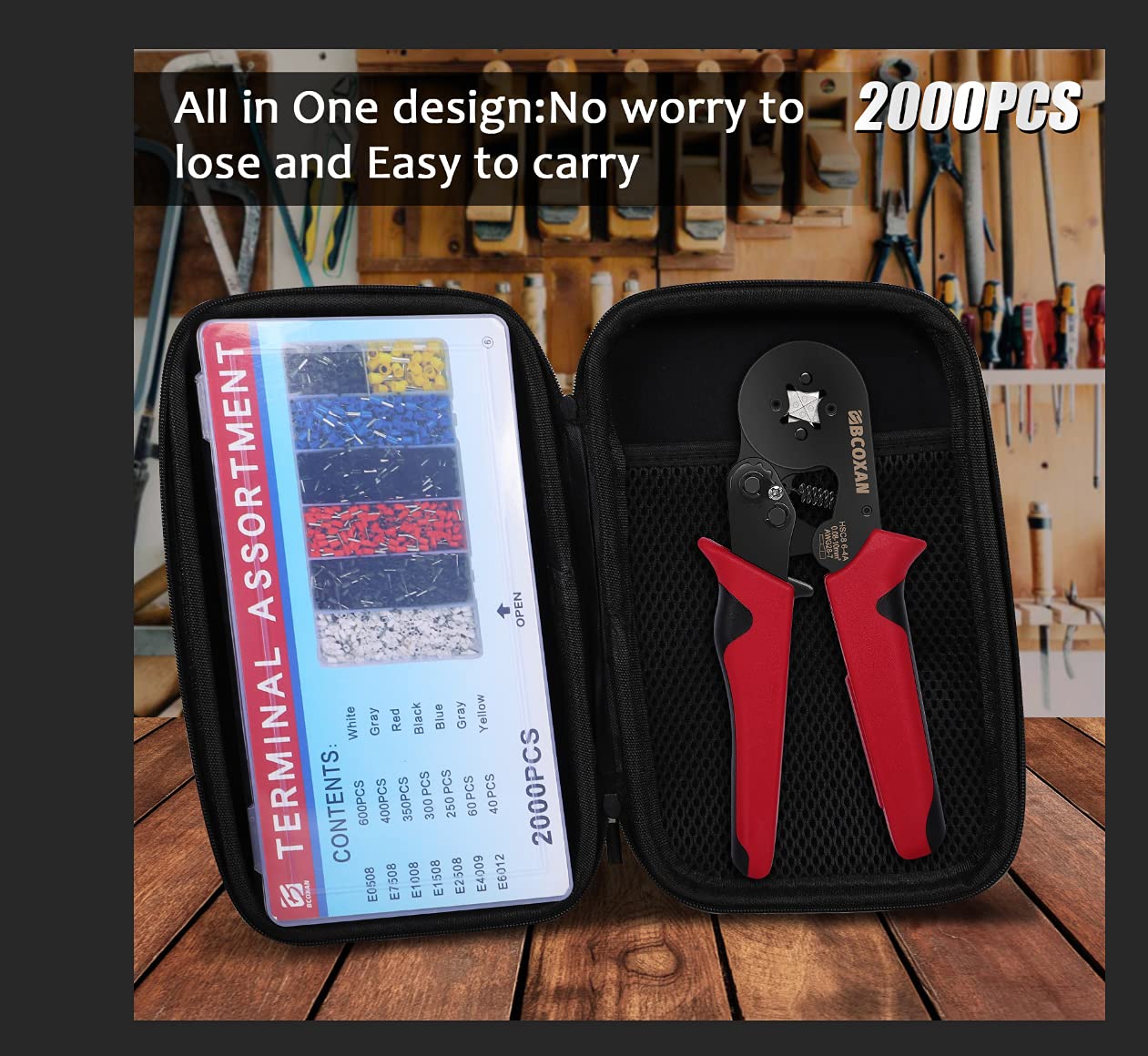 Buy Bcoxan Ferrule Crimping Tool – Premium Ferrule Crimping Kit with ...