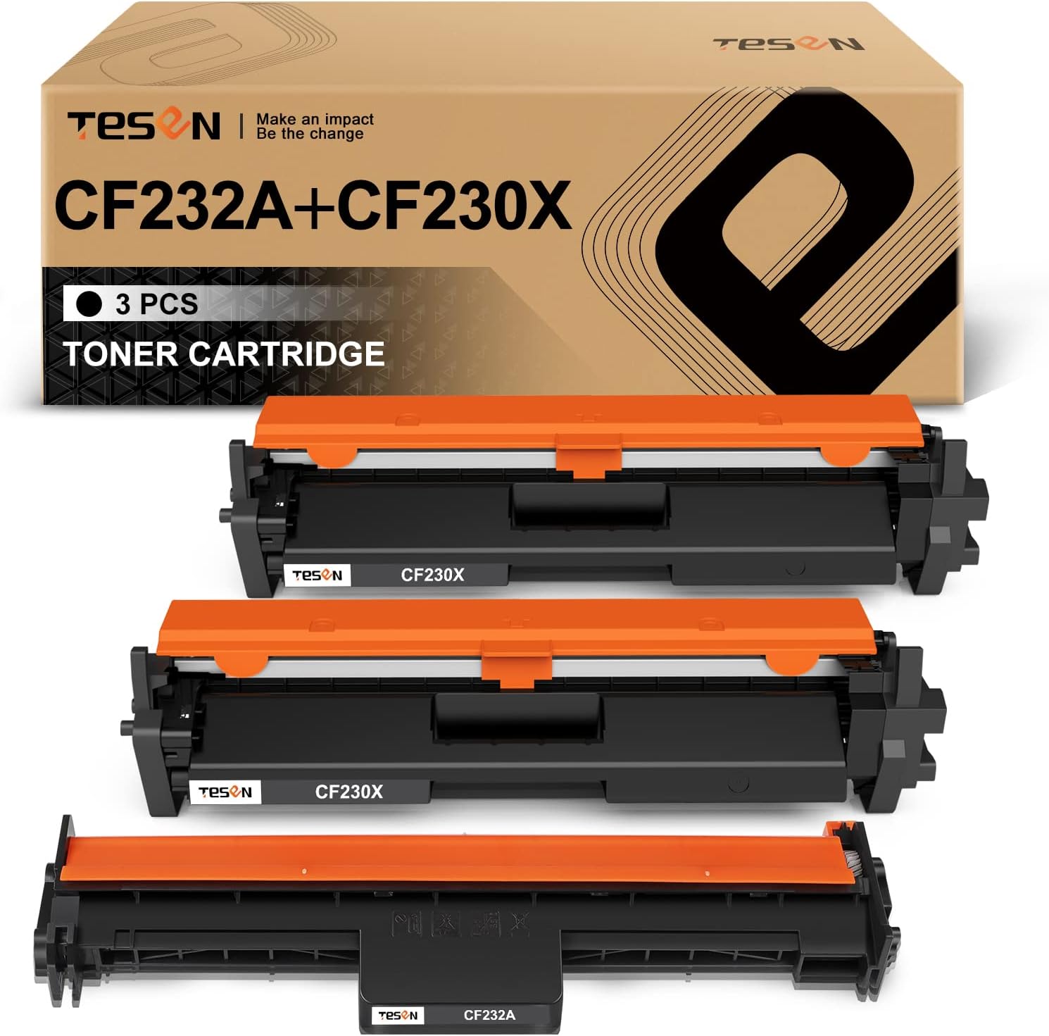 Amazon.com: 32A CF232A Imaging Drum Black 2-Pack: 32A CF232A Toner ...