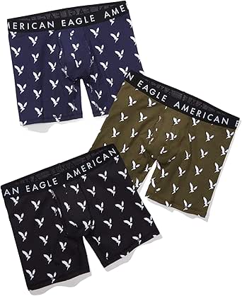 American Eagle Men 6 Classic Boxer Brief 3-Pack: Buy Online at Best ...
