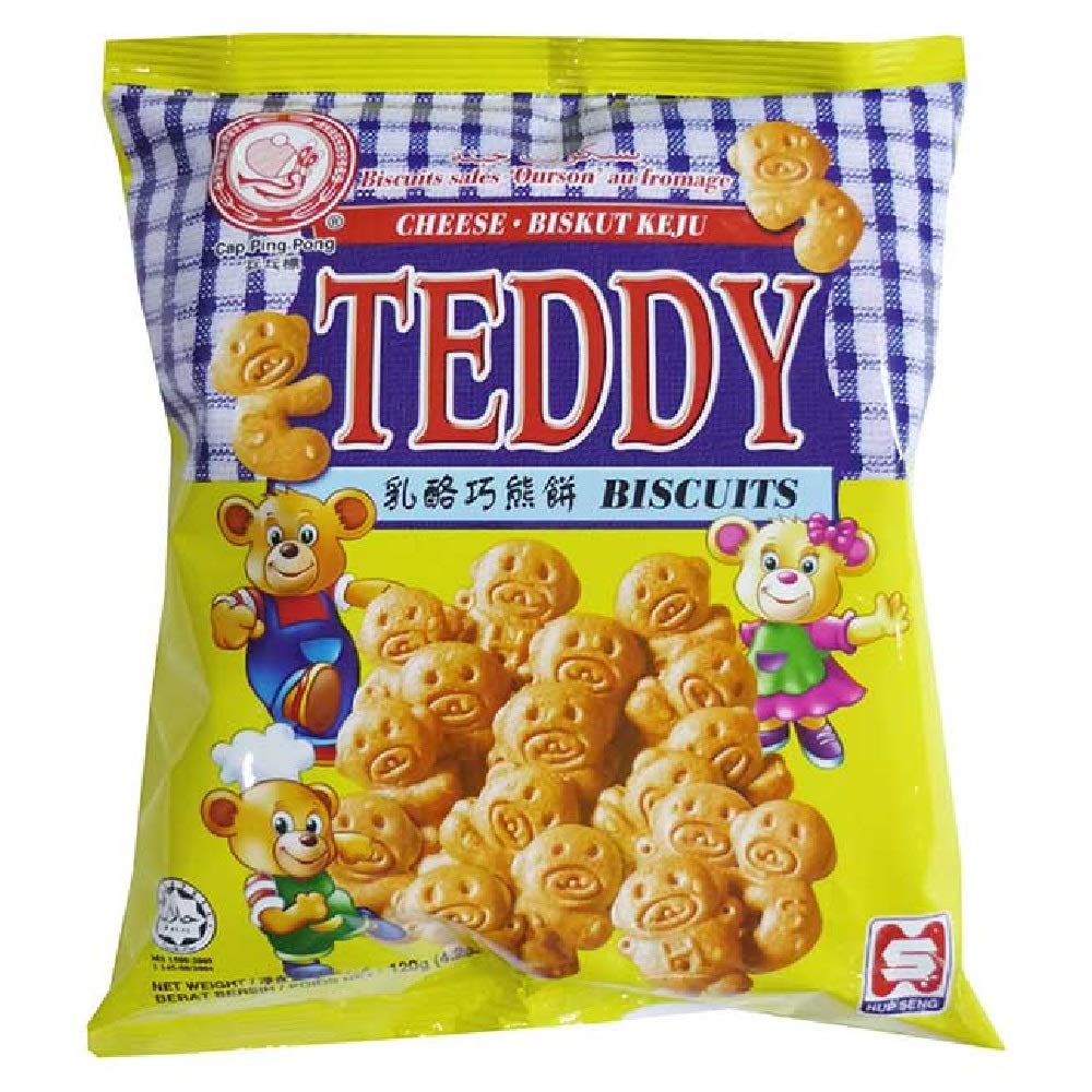 Amazon.com: Hup Seng Cheese Teddy 120g (6 Pack)