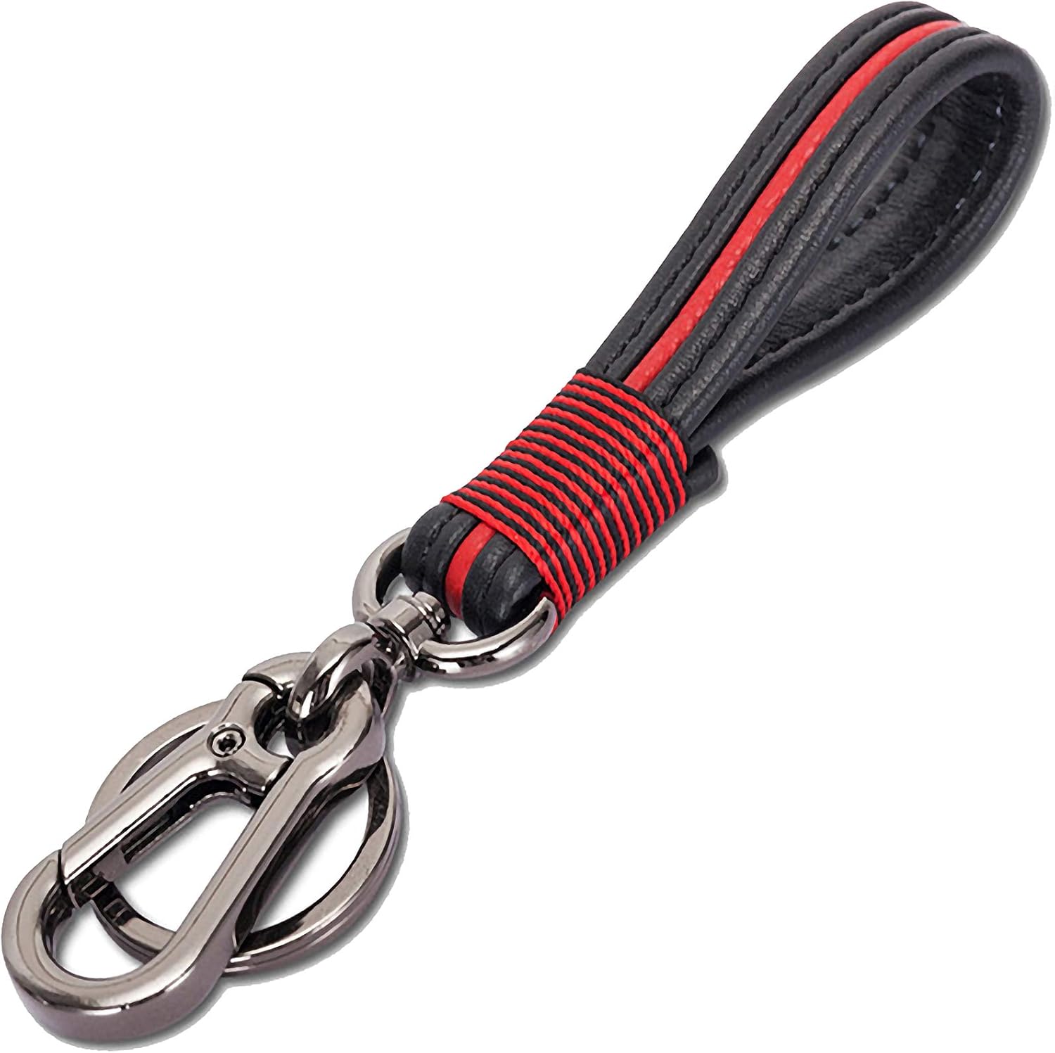 Premium Leather Valet Keychain, Handmade Genuine Leather Car Key Chain ...