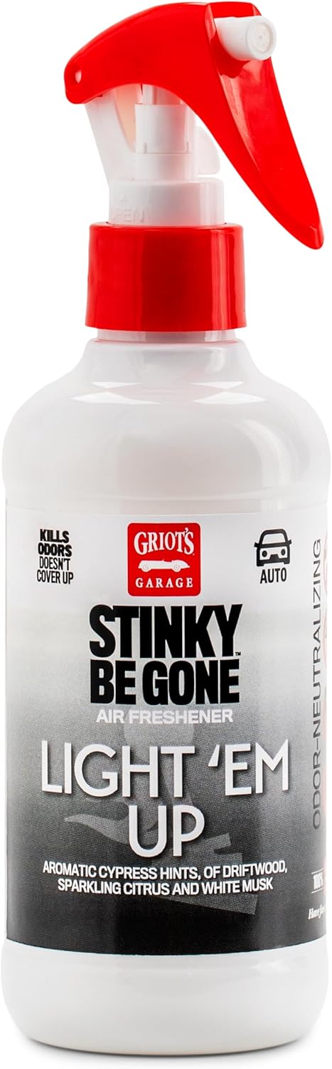 Amazon.com: Griot's Garage Stinky-Be-Gone Light 'Em Up Air Freshener ...