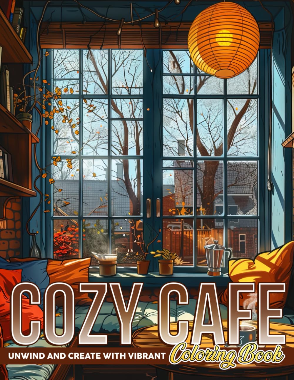 Amazon.com: Cozy Cafe Coloring Book: Enter a World of Warmth ...