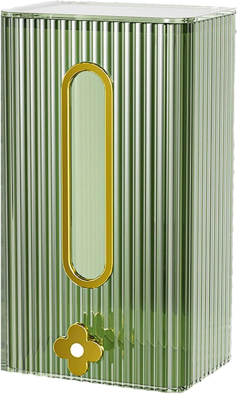 Amazon.com: Wall Mounted Tissue Box Cover, Clear Plastic Tissue Box ...