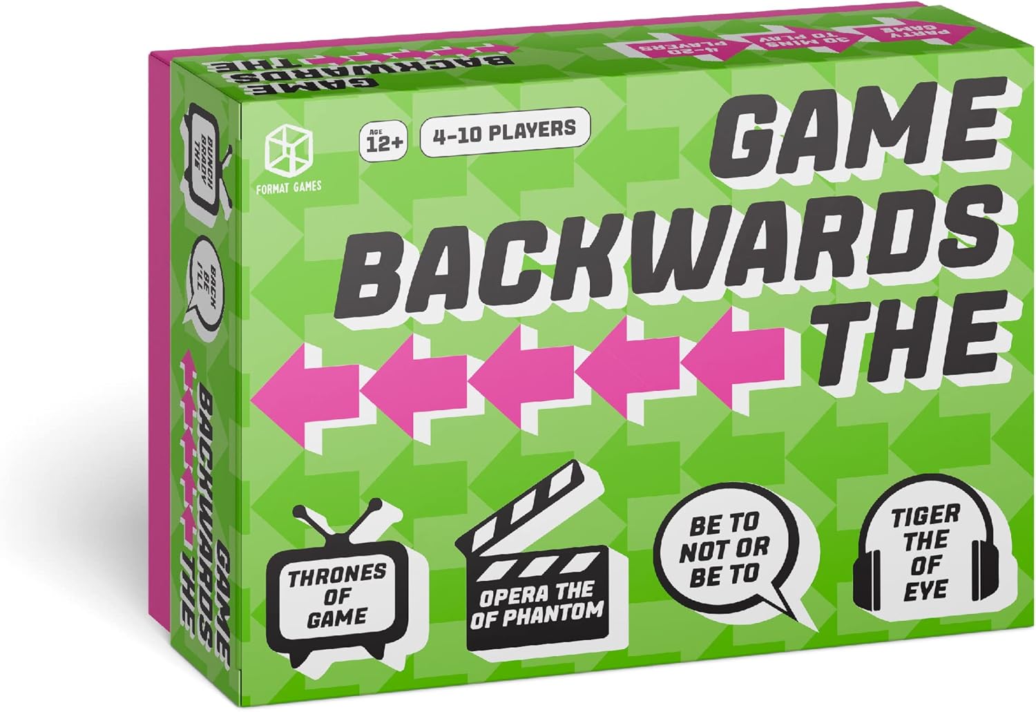 Amazon.com: The Backwards Game - Silly Reverse Challenges and Word Play ...