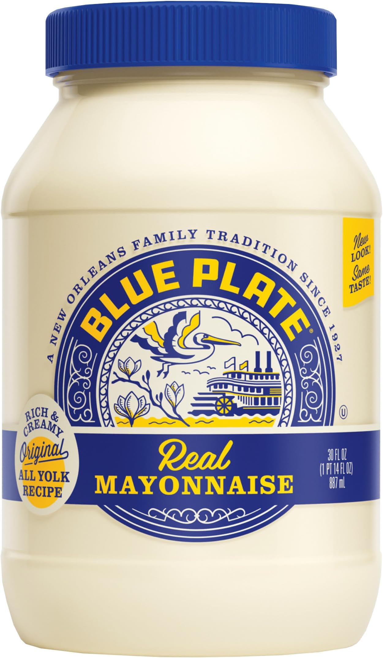Amazon.com : Blue Plate Real Mayonnaise, Homestyle Mayo For Chicken ...