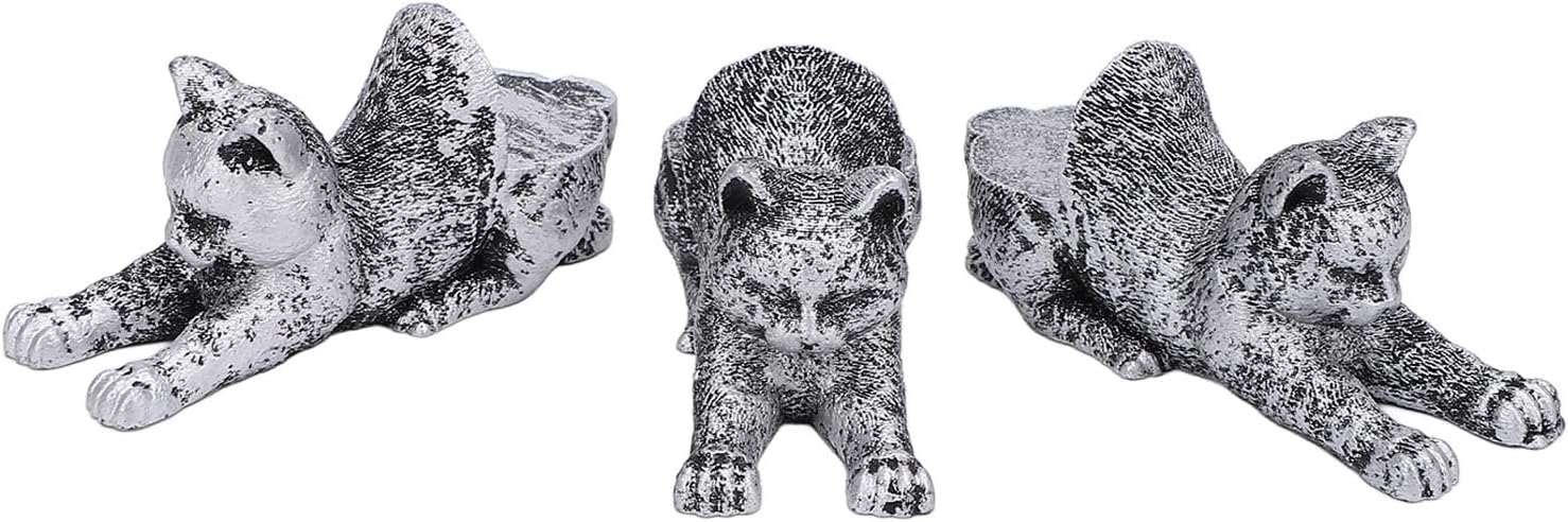 Amazon.com: CHEOTIME Pot Feet for Outdoor Planters, 3 PCS Pack Cat and ...