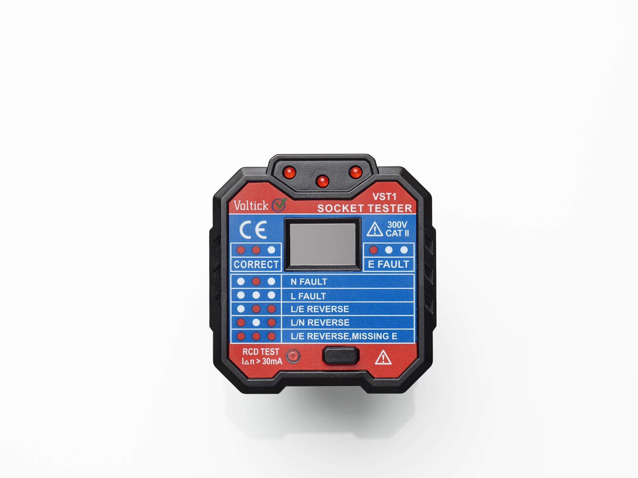 Buy UK 3 Pin 13A 240v Mains Socket Tester with Built-in RCD Check by ...