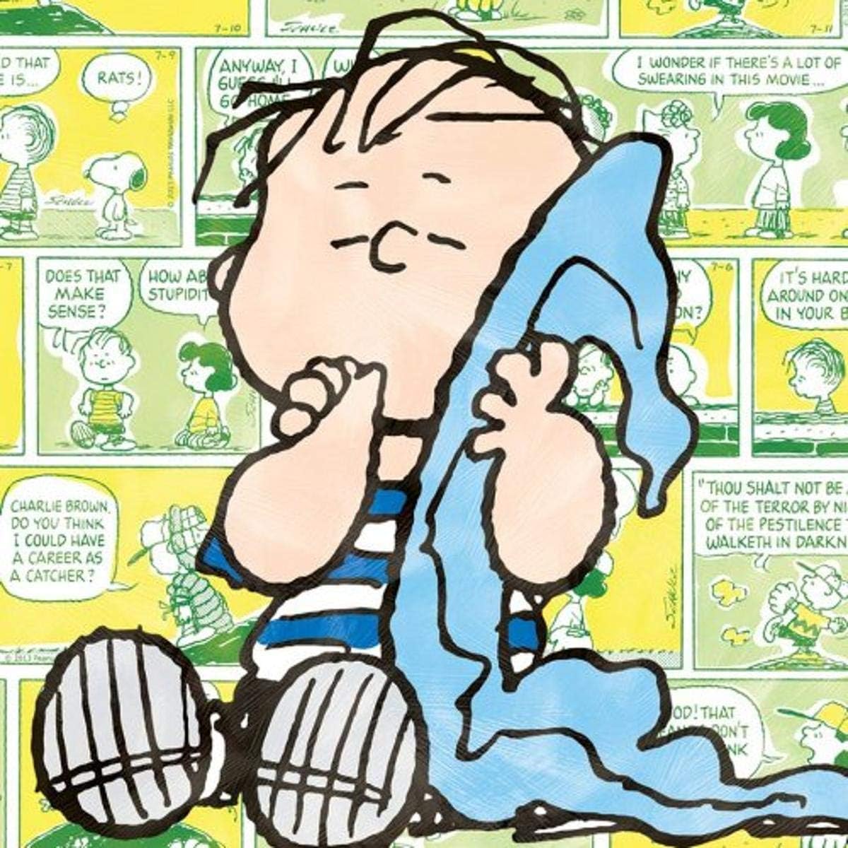 Amazon.com: Westland Giftware Peanuts Canvas Wall Art, 12-Inch by 12 ...