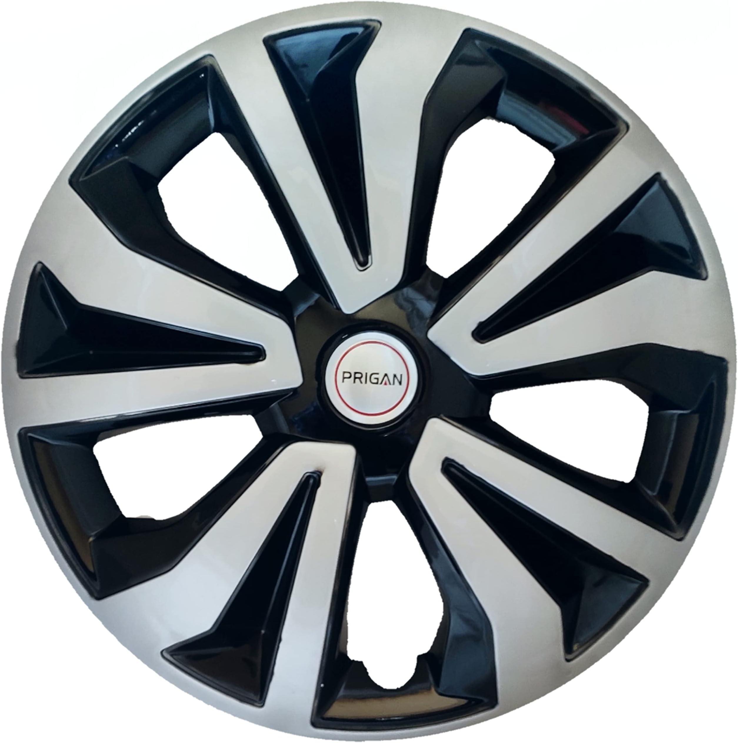 PRIGAN Wheel Cover for WAGONR (VXI ONLY) 14 Inch Black Silver Wheel Cap ...