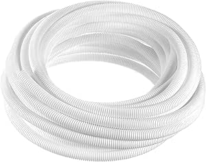 Amazon.com: uxcell 1/2 Inch x 50 Ft Split Wire Loom Tubing, Guard ...