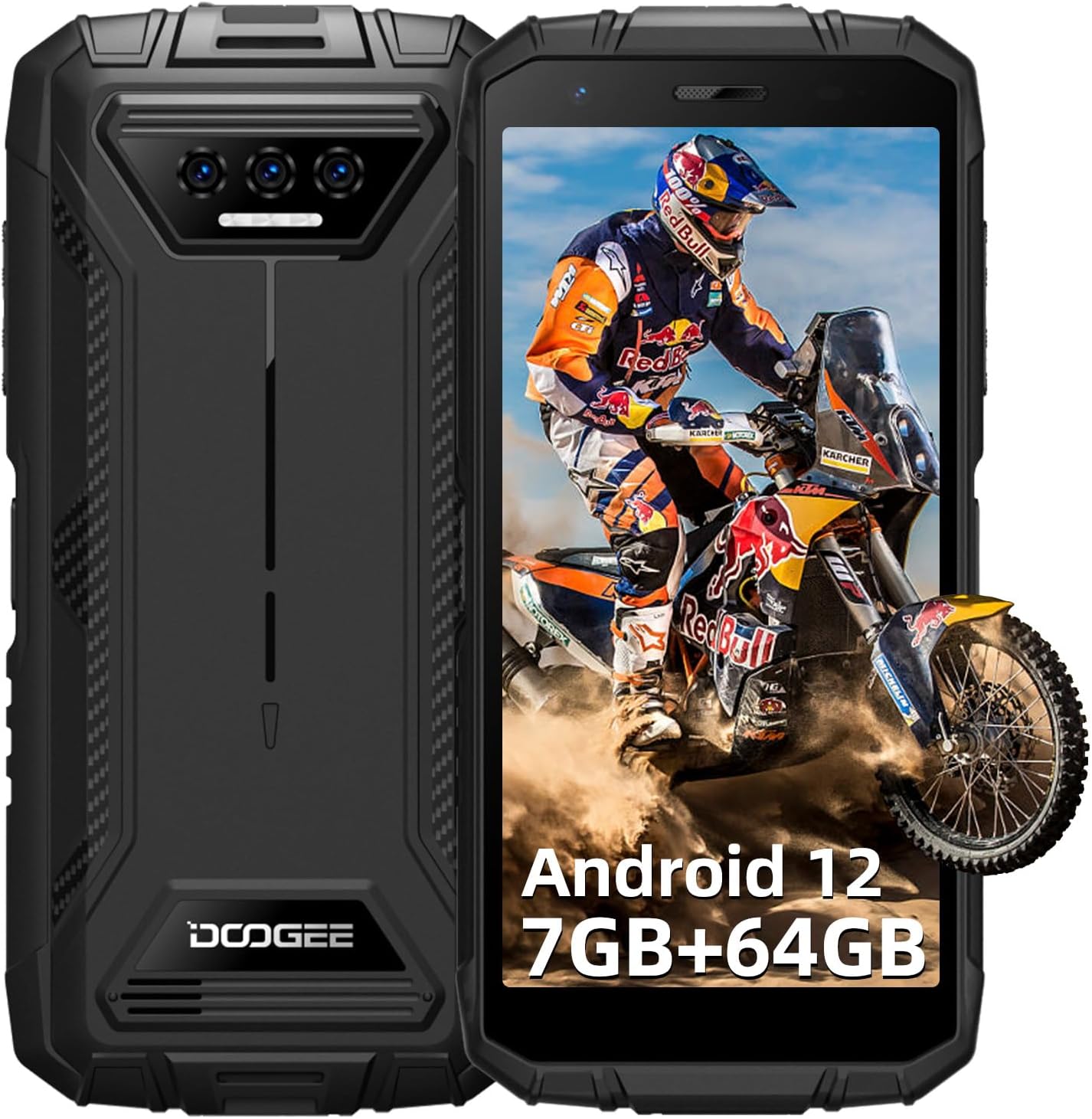 DOOGEE S41 Plus Rugged Smartphon,4G Dual Sim Rugged Phone Android 14 ...