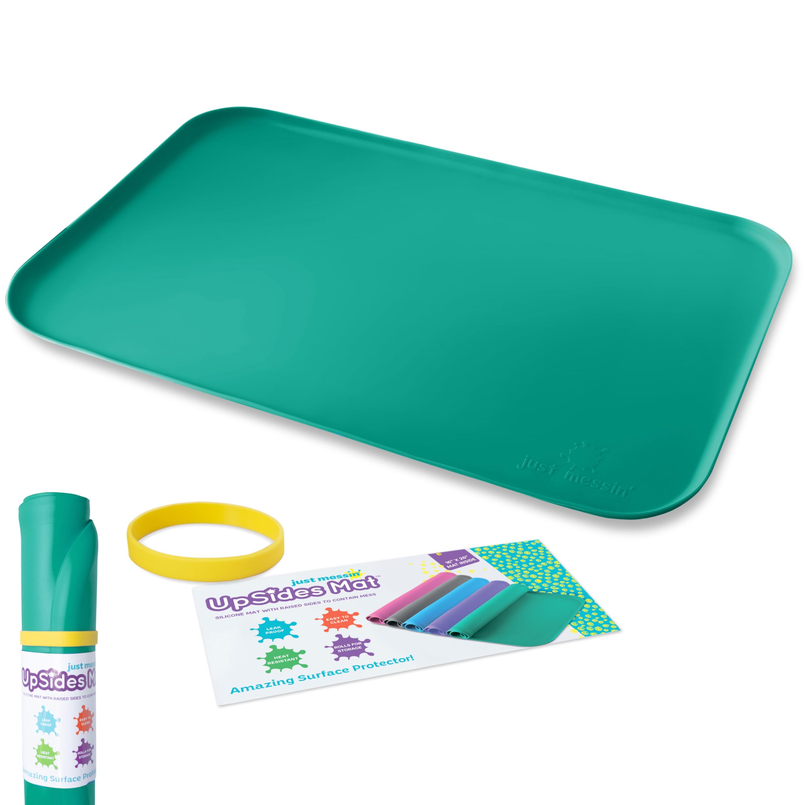 Amazon.com: Just Messin' Silicone Art Mat for Craft, Resin, Paint ...