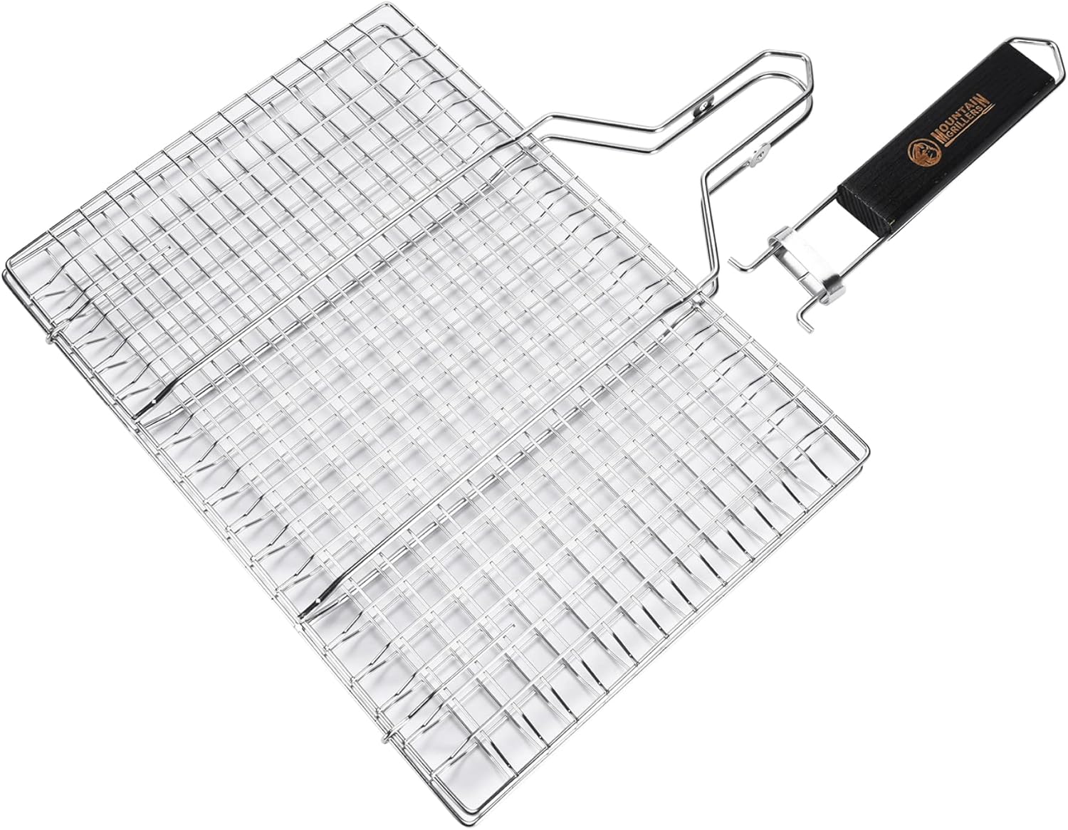 Amazon.com: Mountain Grillers BBQ Grill Basket - Stainless Steel ...