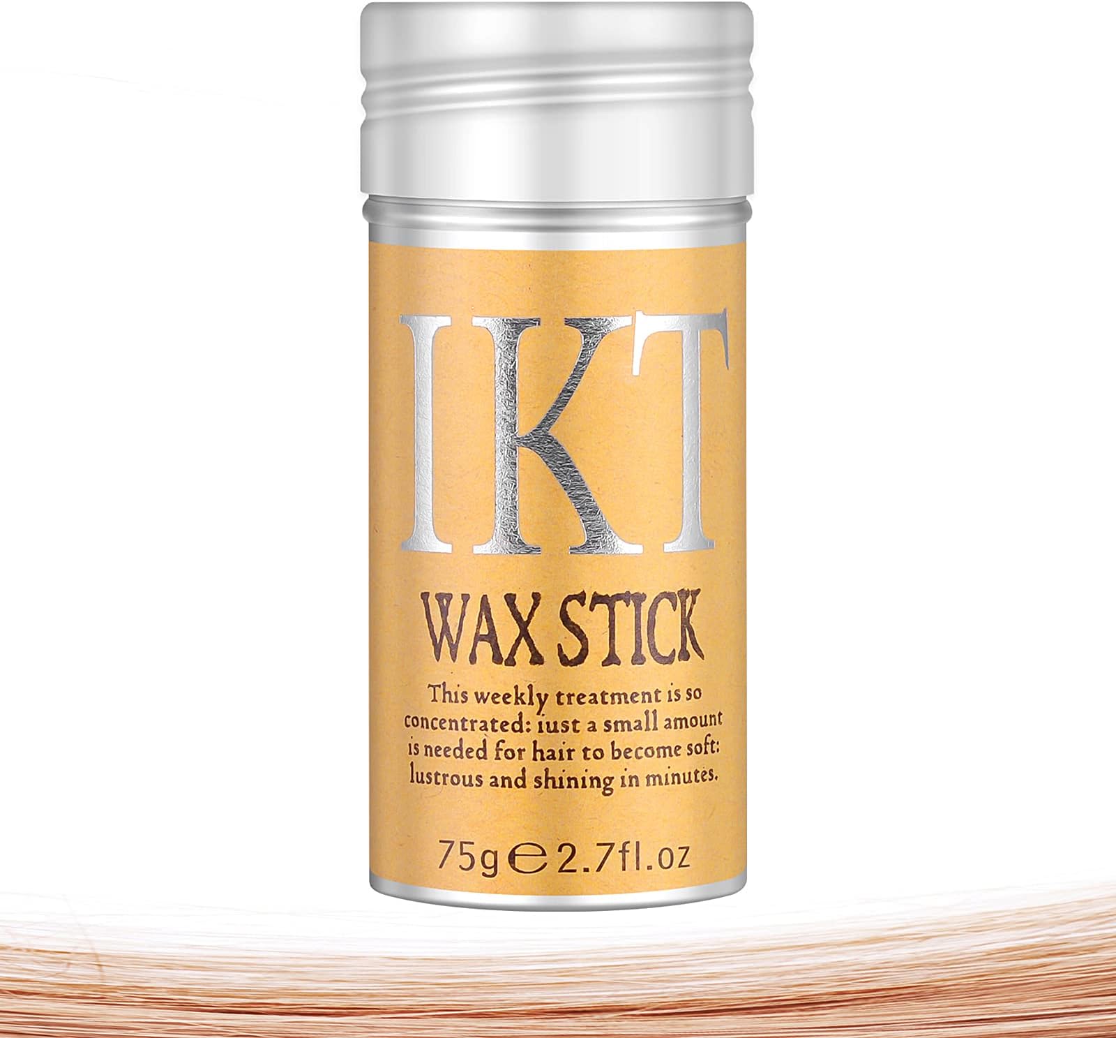 Amazon.com: Brzeaf Hair Wax Stick 2 Pack, Not Greasy, Long-Lasting ...