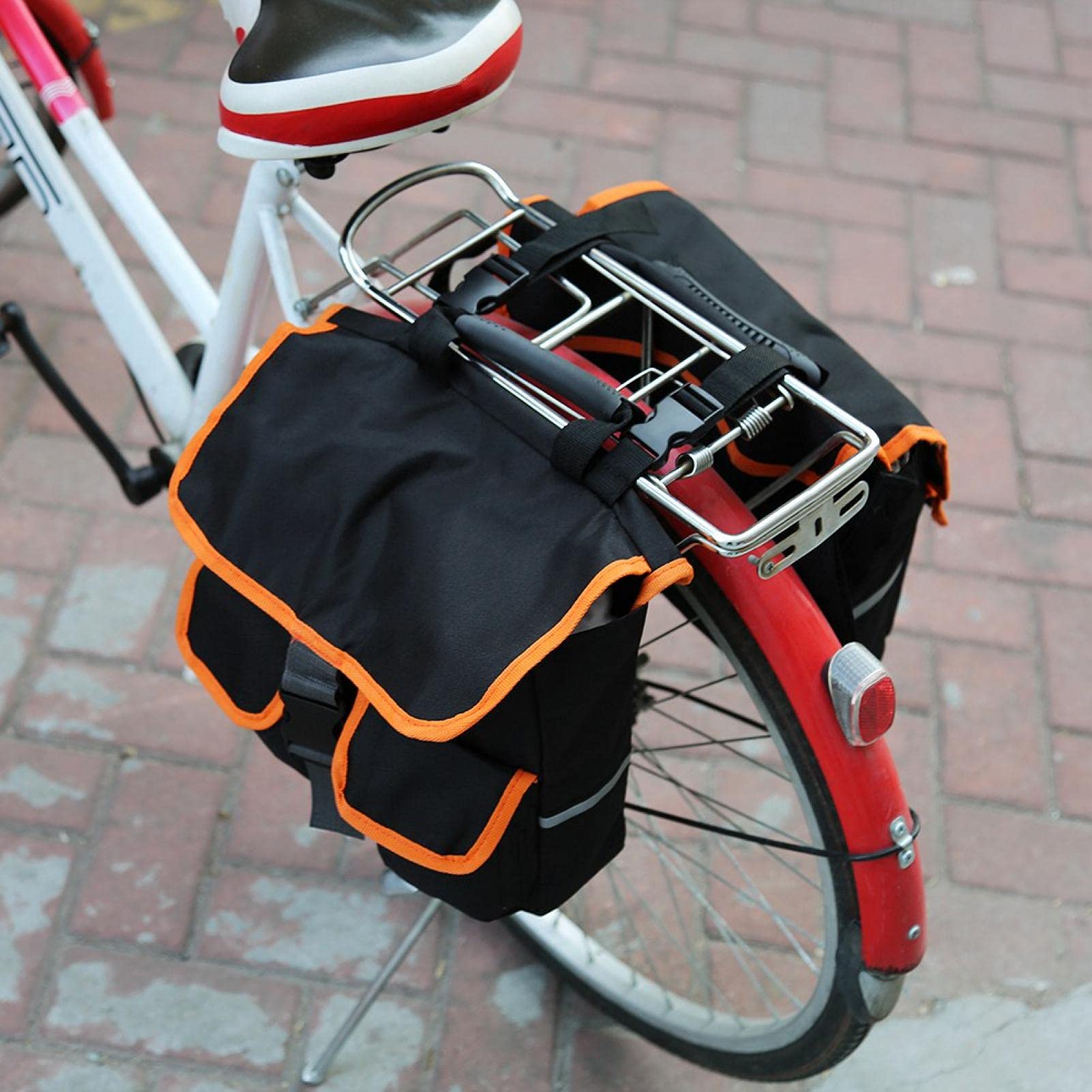 Bicycle Panniers For Rear Rack,Detachable Bike Rear Saddle Bag ycle ...