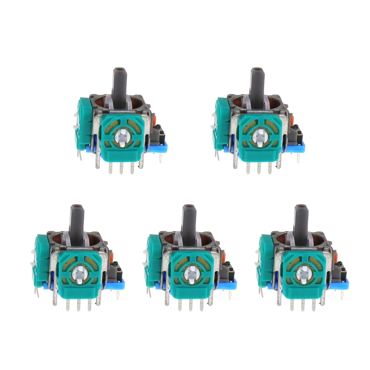 5er Set Analog Stick Thumbsticks, 3D Analogsensor, Joystick Wireless ...