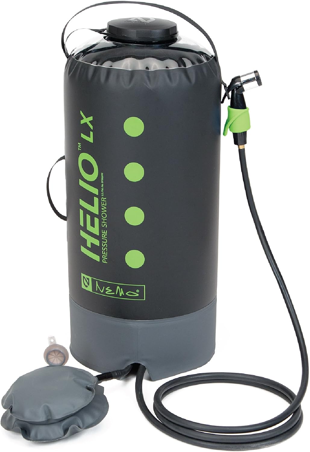 Amazon.com : NEMO Helio LX Pressure Shower Black : Sports & Outdoors