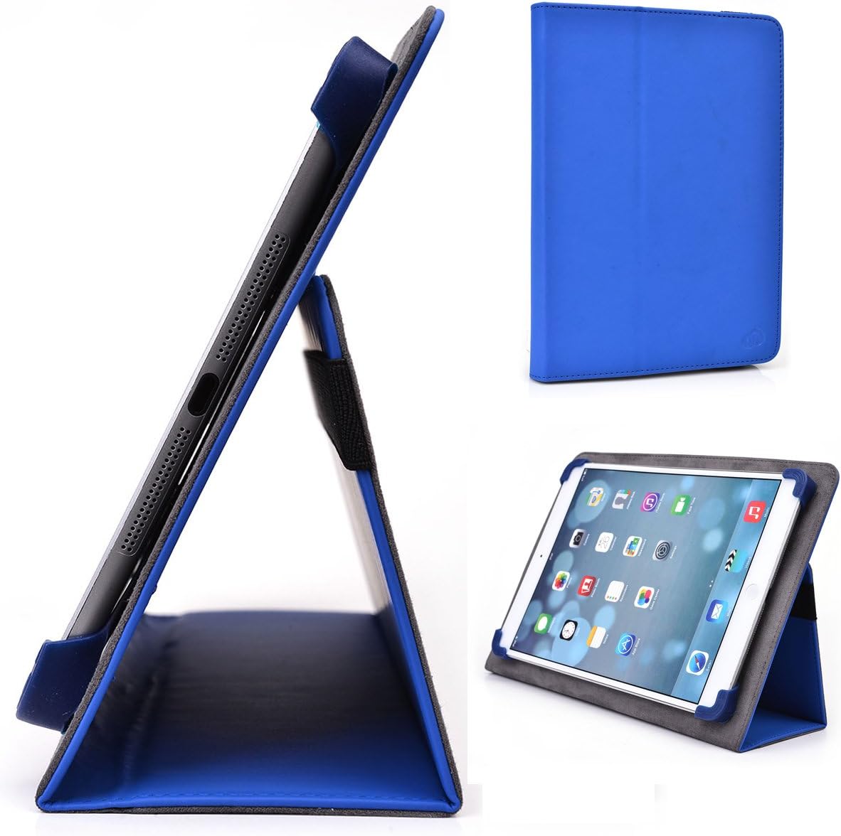 Royal Blue Kroo Cybernet CyberMed T10 Case // Slim Folio Case with ...