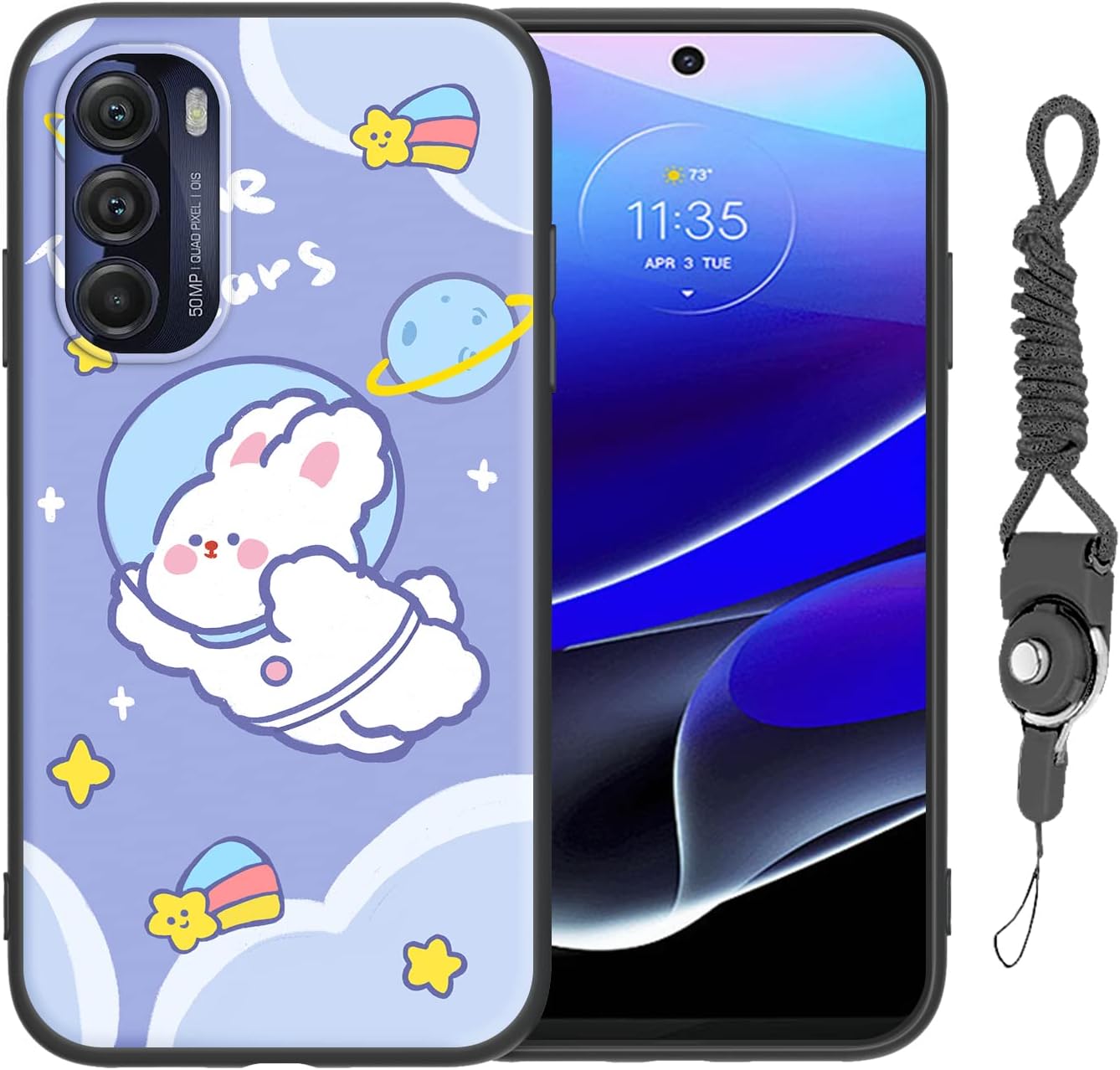 Amazon.com: Nuouxoco Case for Motorola G Stylus 5G (2022) with Lanyard ...