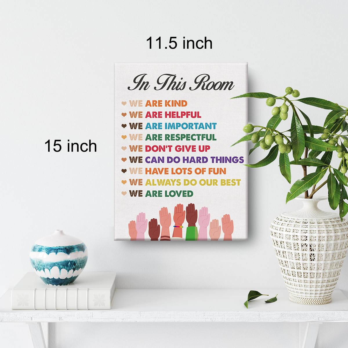 Snapklik.com : Inspirational Diversity Wall Art Decor Equality Poster ...