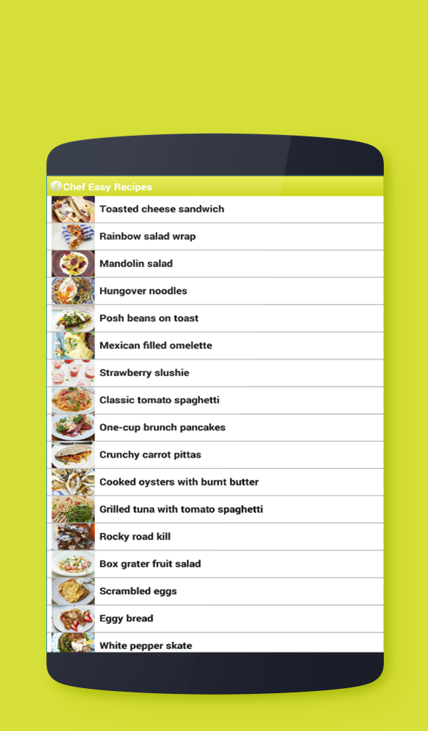 Chef Easy Recipes - App on Amazon Appstore