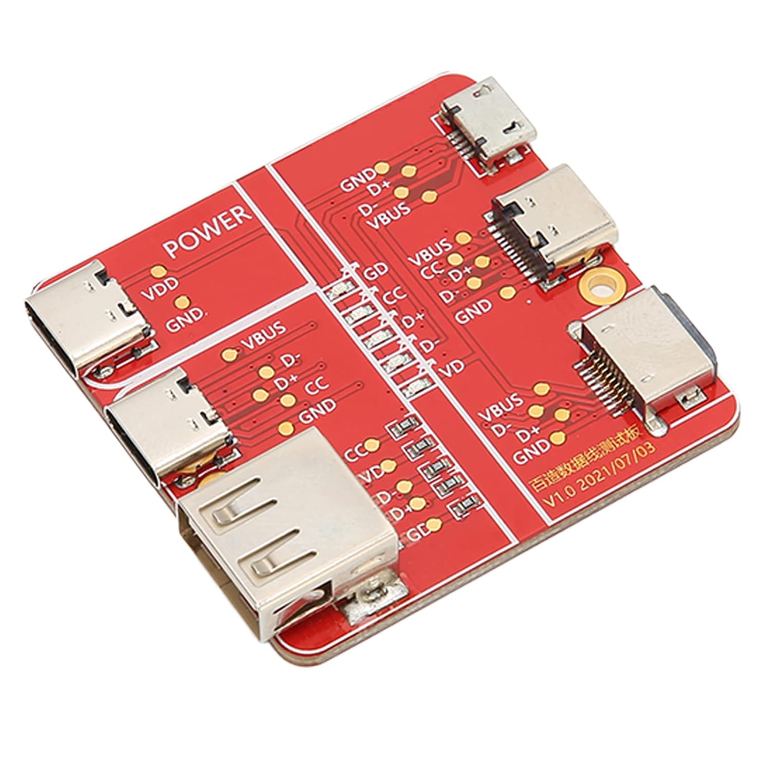 Amazon.com: Heayzoki USB Cable Tester,3 in 1 Data Wire Test Fixture ...